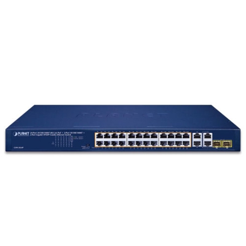 Planet Shop - Region Authorized ResellerPLANET GSW-2824P 24-Port 10/100 ...